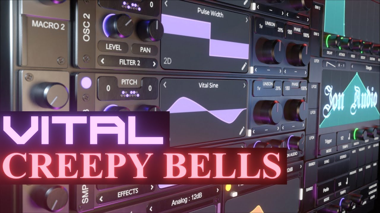 Creepy Bells - Vital Synth Sound Design Tutorial - YouTube