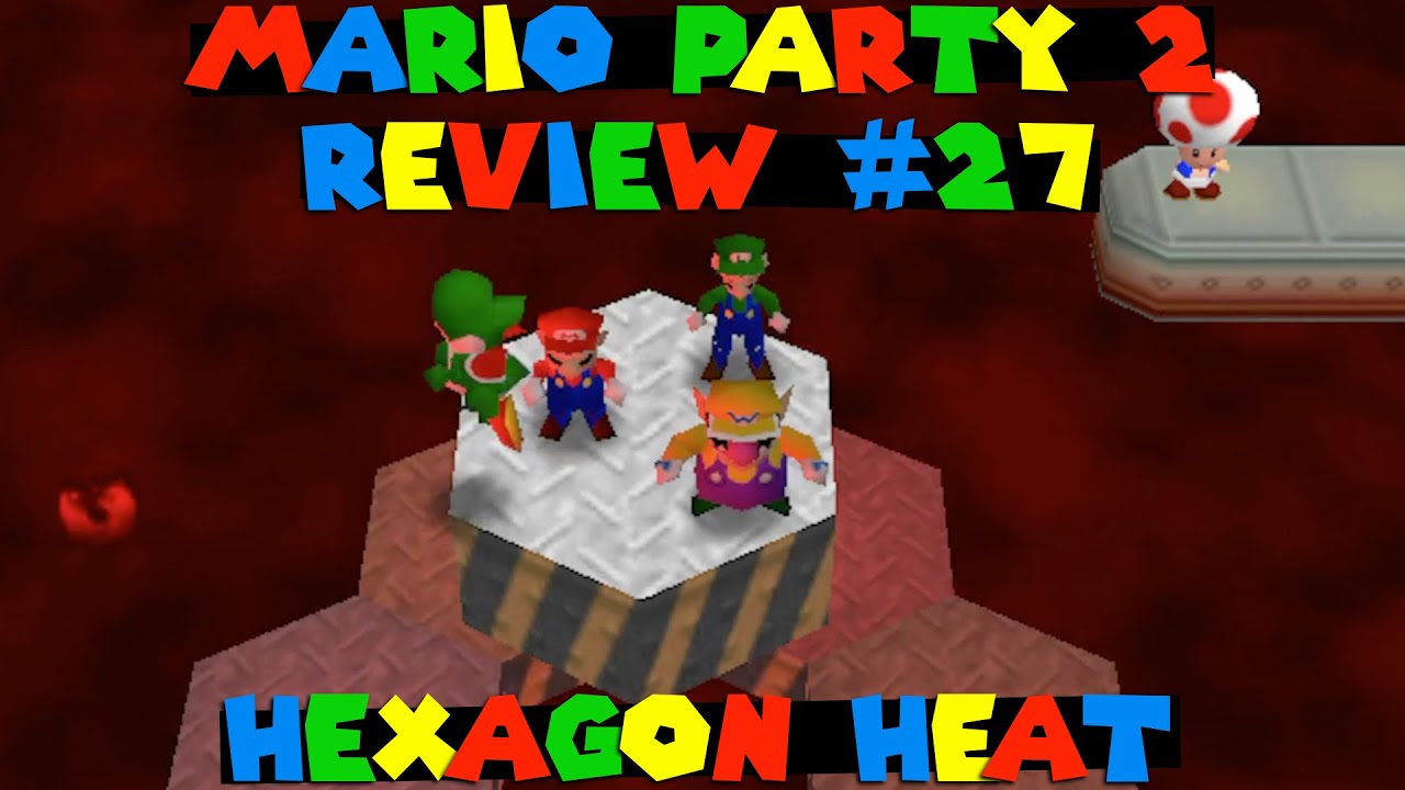 Mario Party 2 Minigame Review #27-Hexagon Heat - YouTube