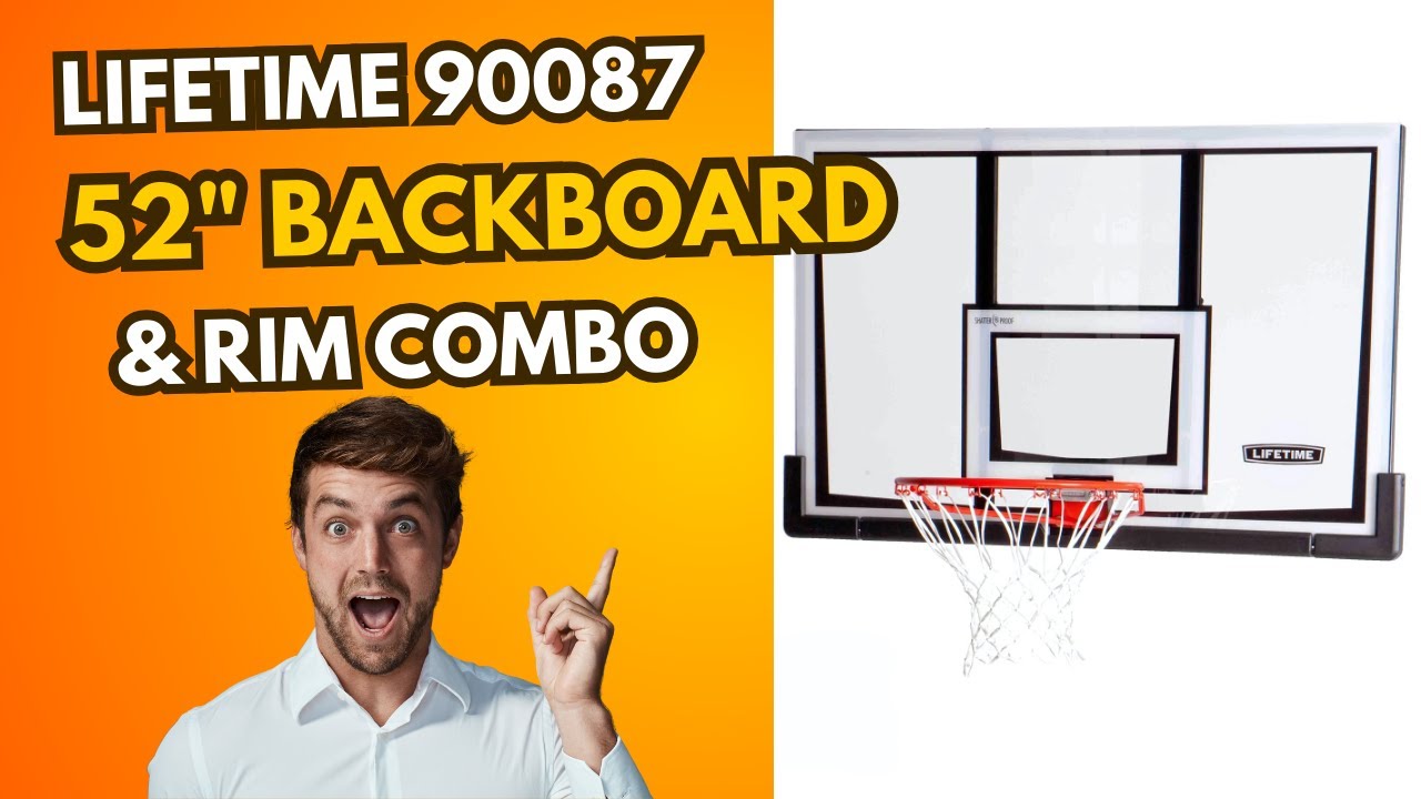 Upgrade Your Game: Lifetime Backboard and Rim Combo 90087 - YouTube