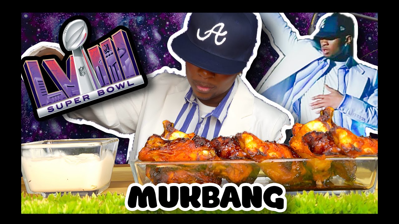 USHER Super Bowl HALF TIME Cosplay Mukbang !!! - YouTube