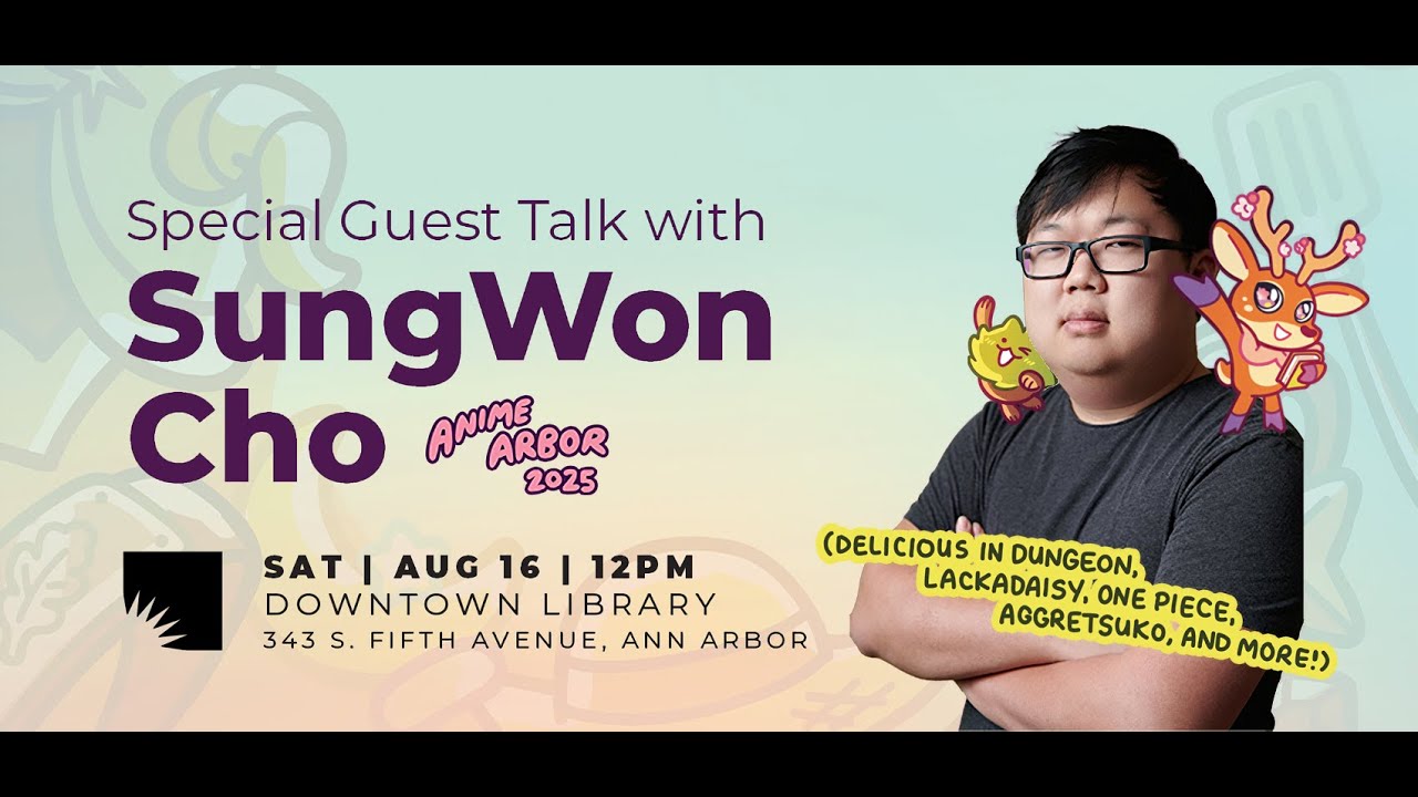 Anime Arbor | Special Guest Talk with Delicious in Dungeon Voice Actor ...