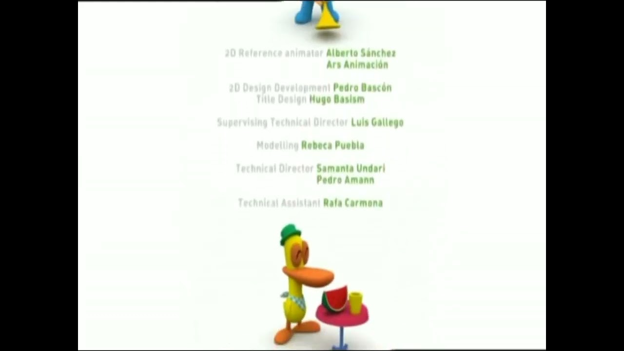 pocoyo creditos discovery kids - YouTube