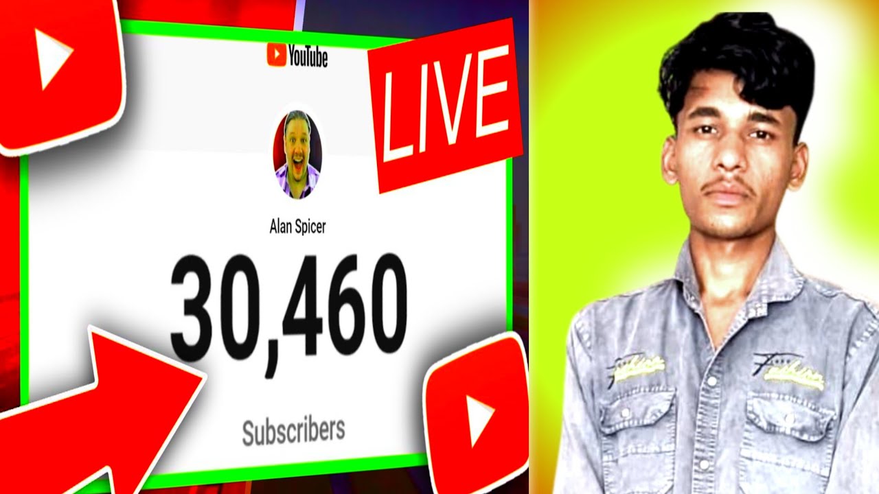 🚀 Live Subscribers Counter | चैनल की Growth Live - YouTube