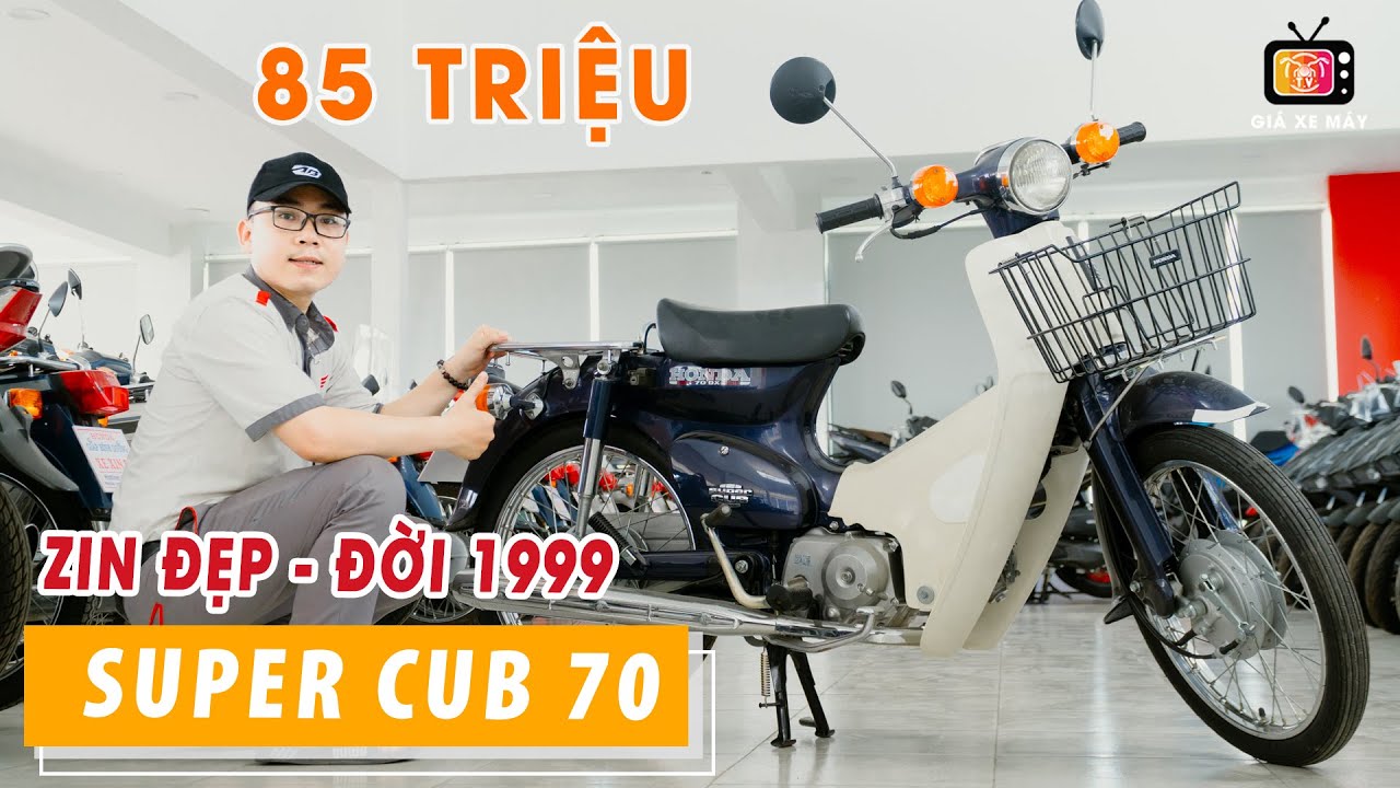 Bán Xe Super Cub 70cc Zin Đẹp Đời 1999 Xanh Mực | Honda Super Cub 70 ...