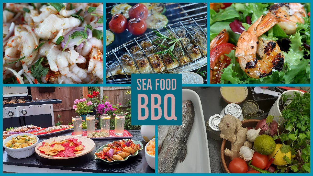 “Seafood BBQ Recipe 2020 | Easy Family BBQ Ideas | Spicy Seafood ...