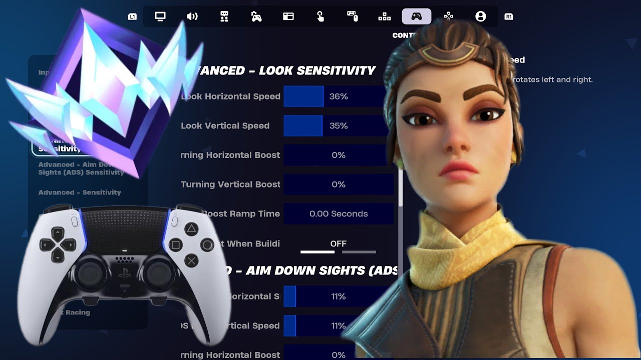 *NEW* BEST Controller Settings For Chapter 6 Ranked & Reload! Aimbot ...