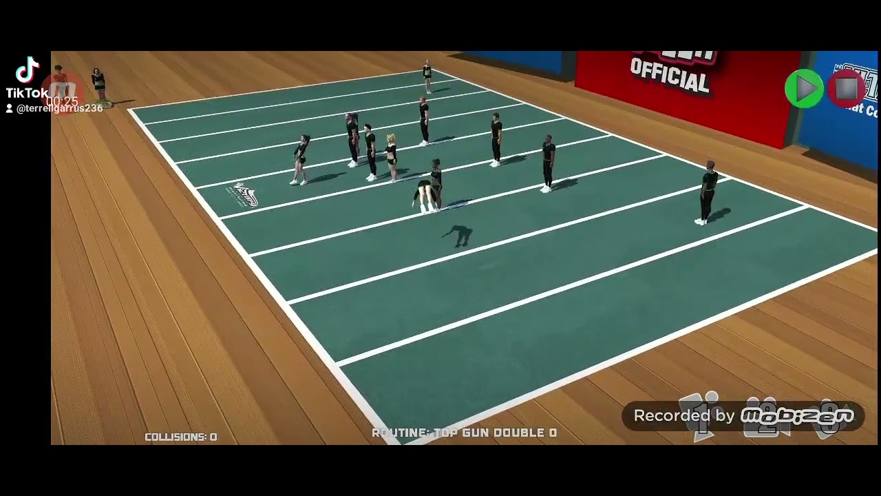 cheer official 3D double o - YouTube