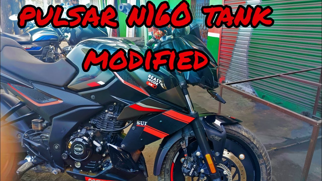 PULSAR N160 NEW TANK FLAP MODIFIED KIT @star_bike_modified#pulsarn160 # ...