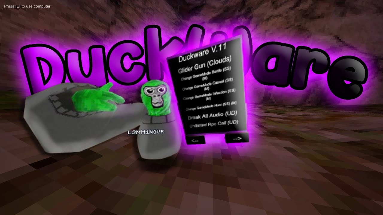 Is This Mod Menu Good? | DuckWare V12 BETA | Gorilla Tag Modding - YouTube