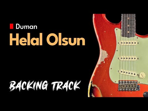 Duman - Helal Olsun | Guitar Backing Track