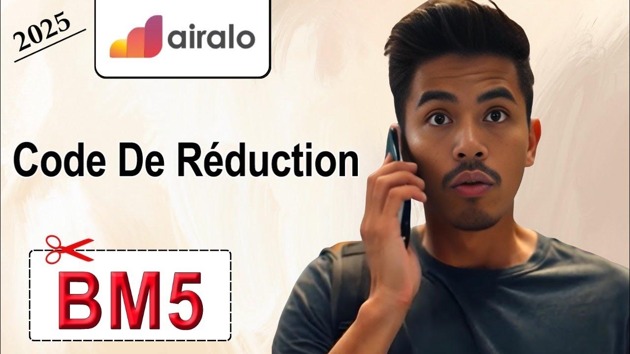 Pas de WiFi ? Pas de problème ! 🎉 Code de réduction Airalo (BM5) rien que pour vous en 2025 ! 💯📶 ...