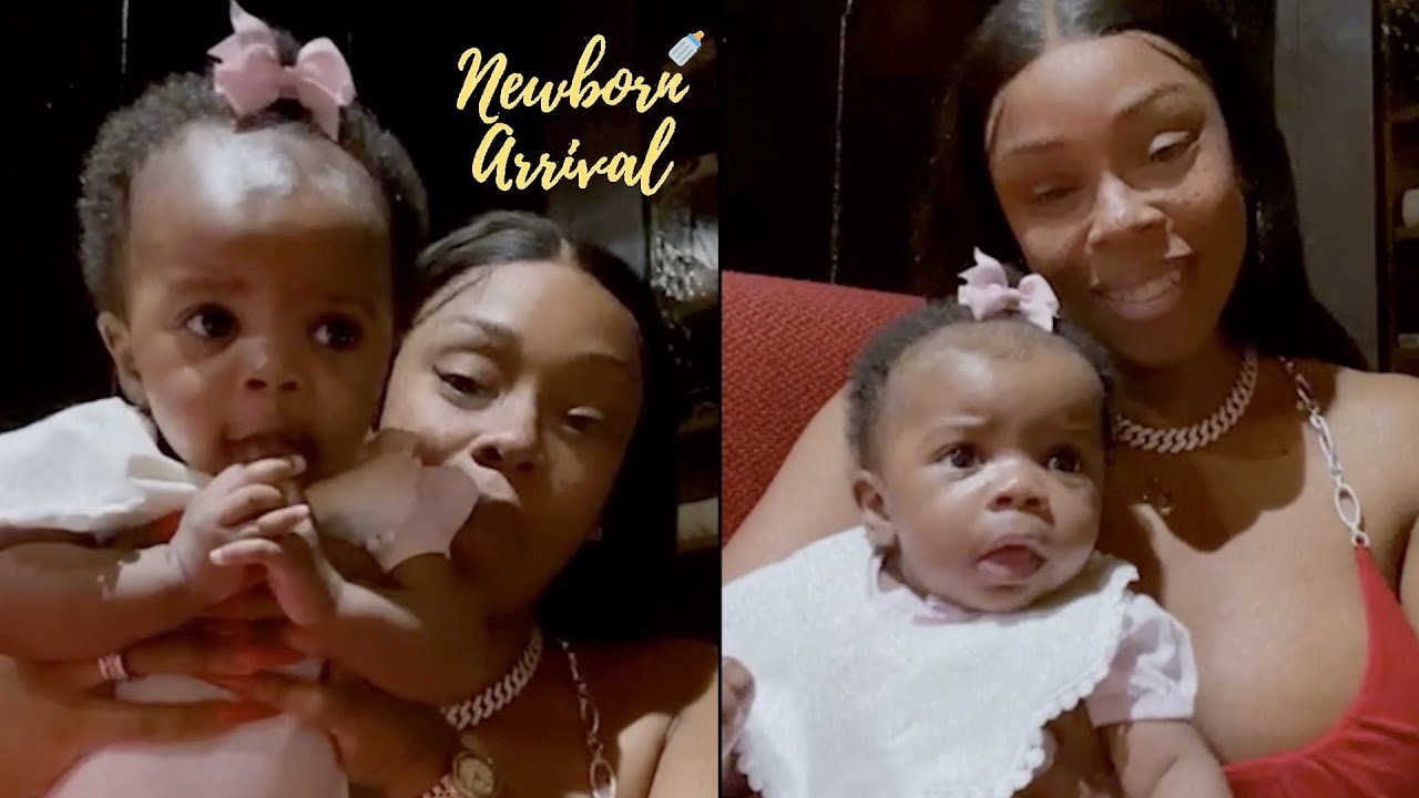 Shay Johnson Dresses Daughter Shajiyah Up With A Cute Little Bow For ...