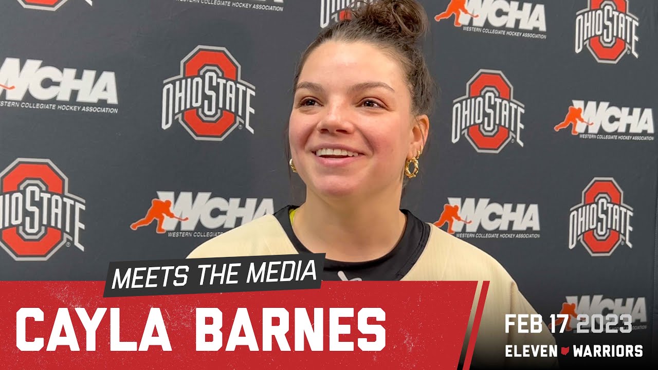 Ohio State defenseman Cayla Barnes excited to win conference title in ...