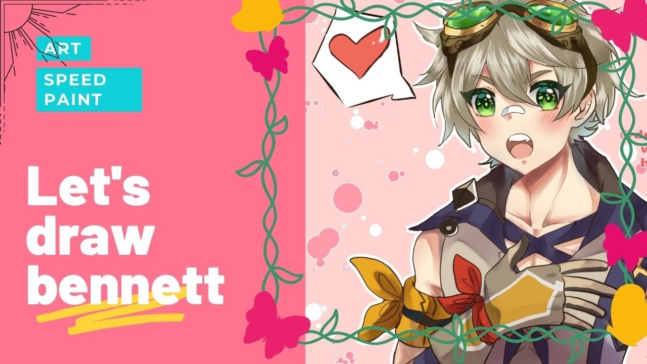 Drawing bennett (speedpaint) - YouTube
