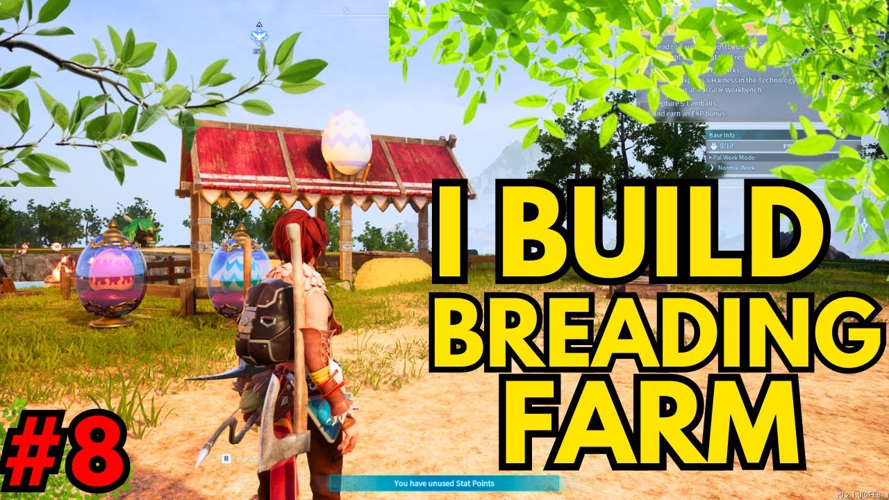 I BUILD BREADING FARM | PALWORLD GAMEPLAY # 8 - YouTube