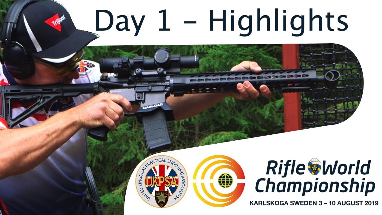 IPSC Rifle World Shoot 2019 - Day 1 Highlights - YouTube
