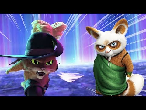 Puss vs Shifu - YouTube