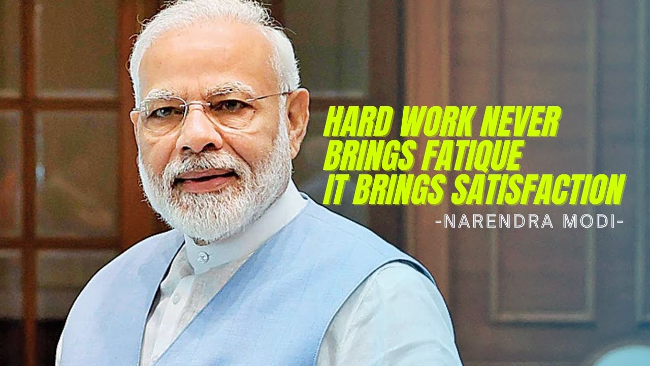 The Secret to Narendra Modi's Success Without Hard Work - YouTube