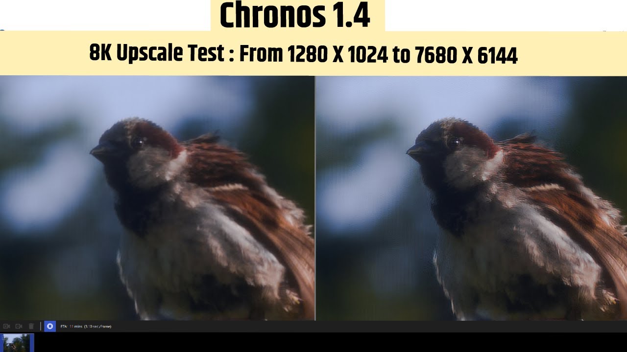 Chronos 1.4 1,000 FPS 8K Upscale Test 1280 X 1024 to 7680 X 6144 - YouTube