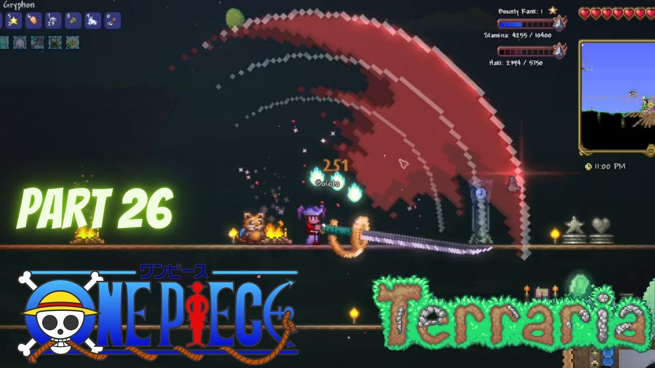Terraria - Mod One Piece - part27 - YouTube