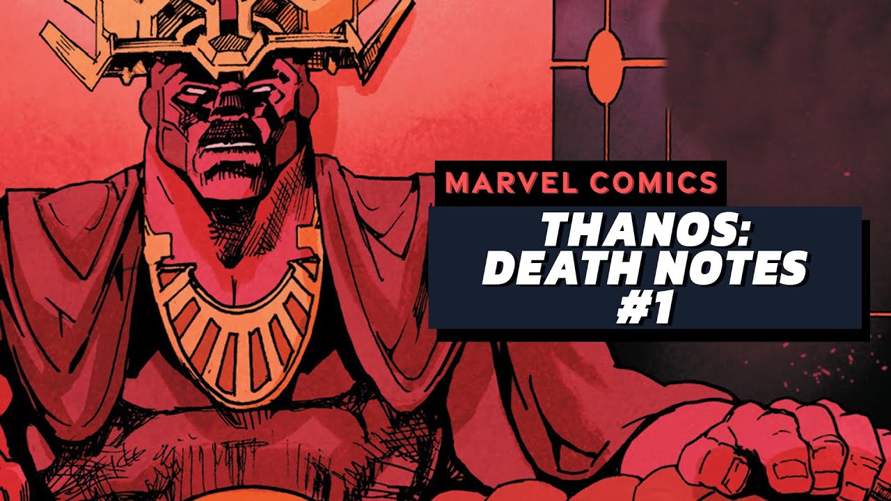 THANOS: RULER OF REALITY | Thanos - Death Notes Review & Storytime ...