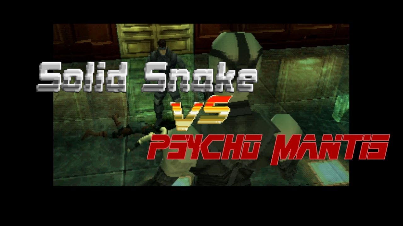 Metal Gear Solid (PS1) - Beating Psycho Mantis Without 2nd Port (ft ...