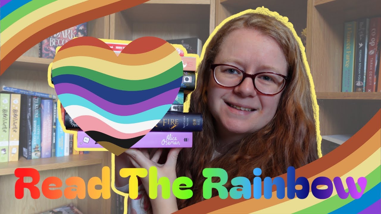 Rainbow Book Stack: A Bunch of Books to Celebrate Pride! - YouTube