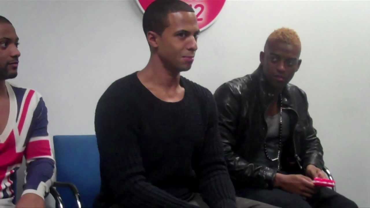 JLS wheelbarrow racing, handstand press ups & singing - YouTube