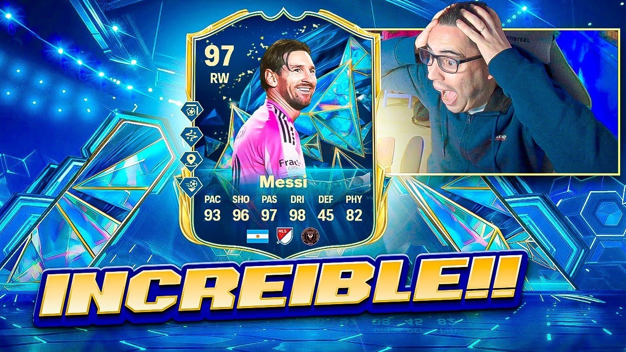 ME TOCA LEO MESSI TOTS !! INCREIBLE LO DE ESTE AÑO EN EA FC25 !! - YouTube