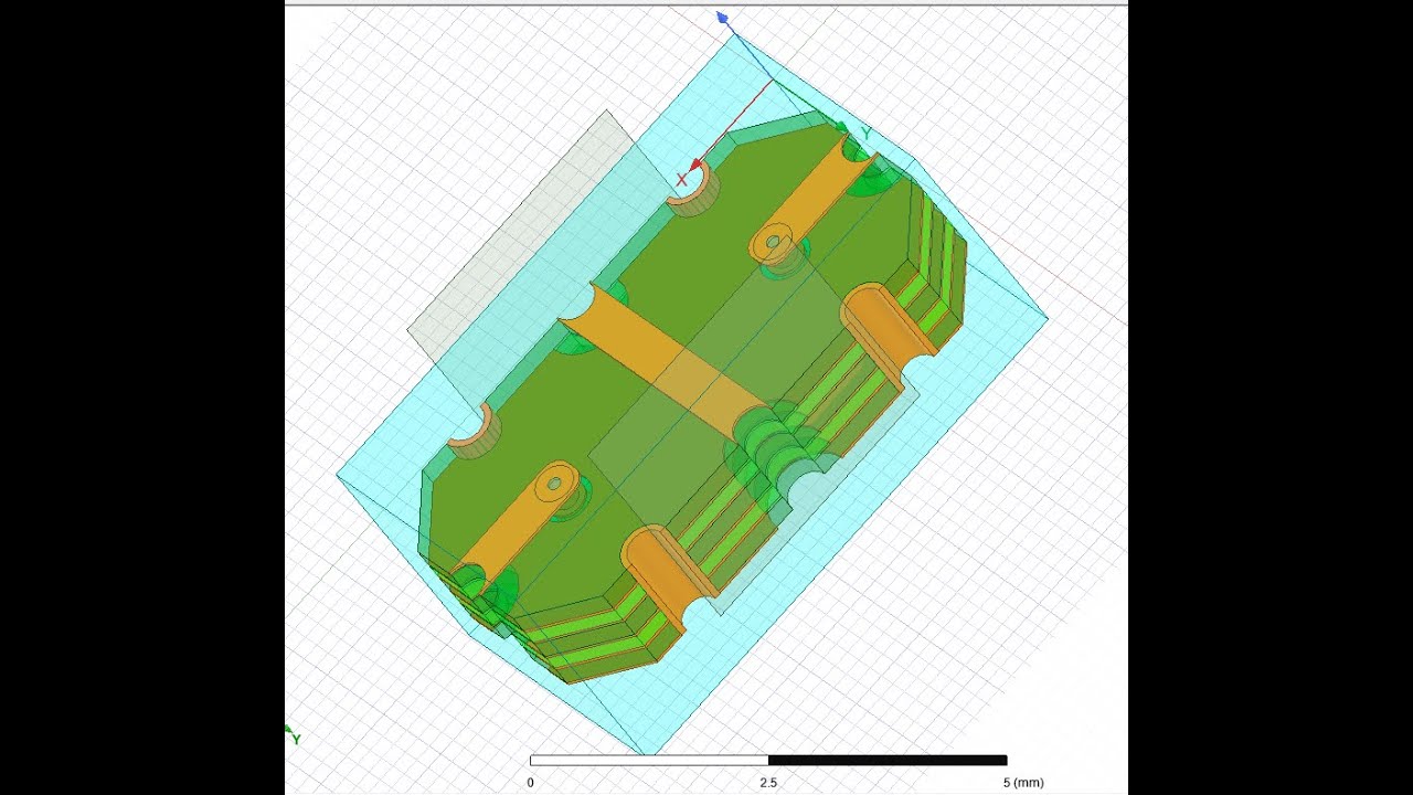 Design and 3D Modeling of Microwave RF-RF Crossover Device, Part-1 ...