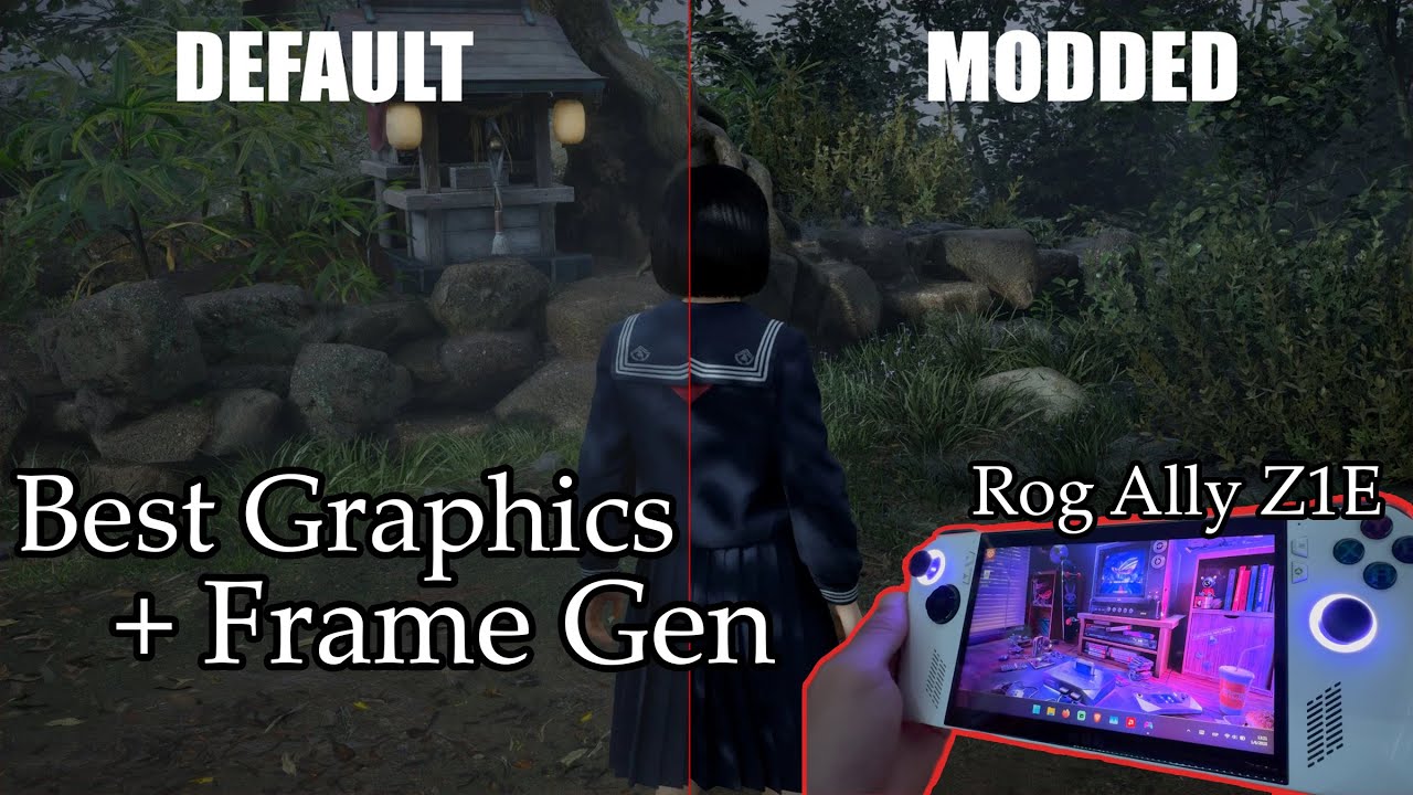Silent Hill f Mejores Graficos + Frame Gen para Rog Ally - YouTube