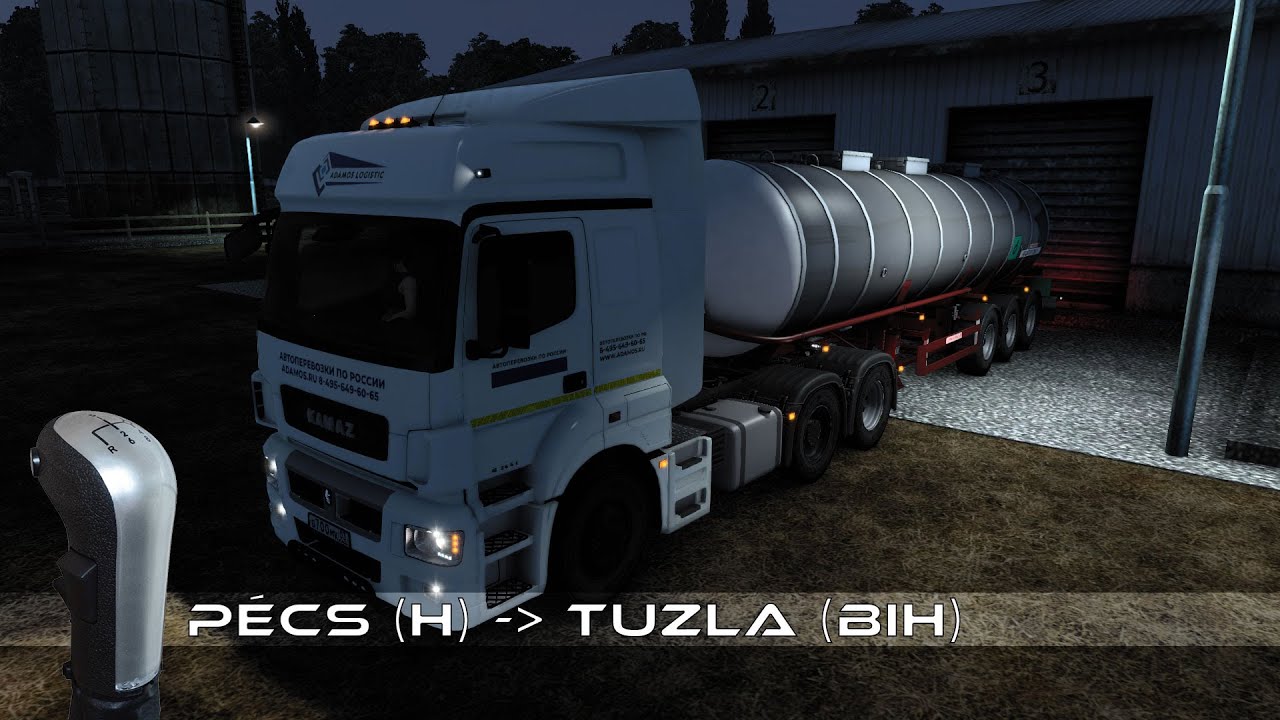 ETS 2 - 🚚 KamAZ 65206 | Pécs (H) Tuzla (BIH) - YouTube