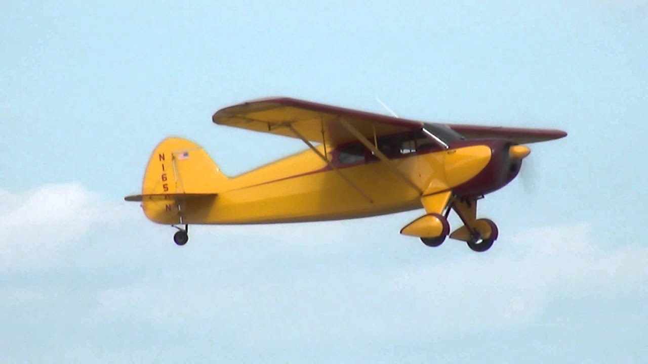 Funk B85C, N1654N departing KOSH on 8/4/13 at 1644 - YouTube