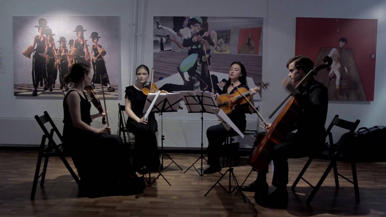 Lejaren Hiller Illiac Suite for String Quartet - YouTube