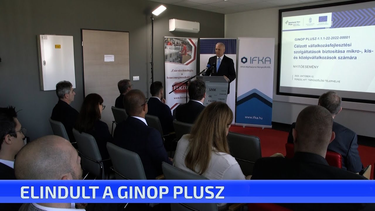 Elindult a Ginop plusz - YouTube