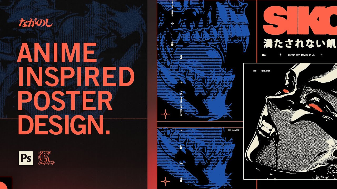 The Art of Anime Poster Design - YouTube