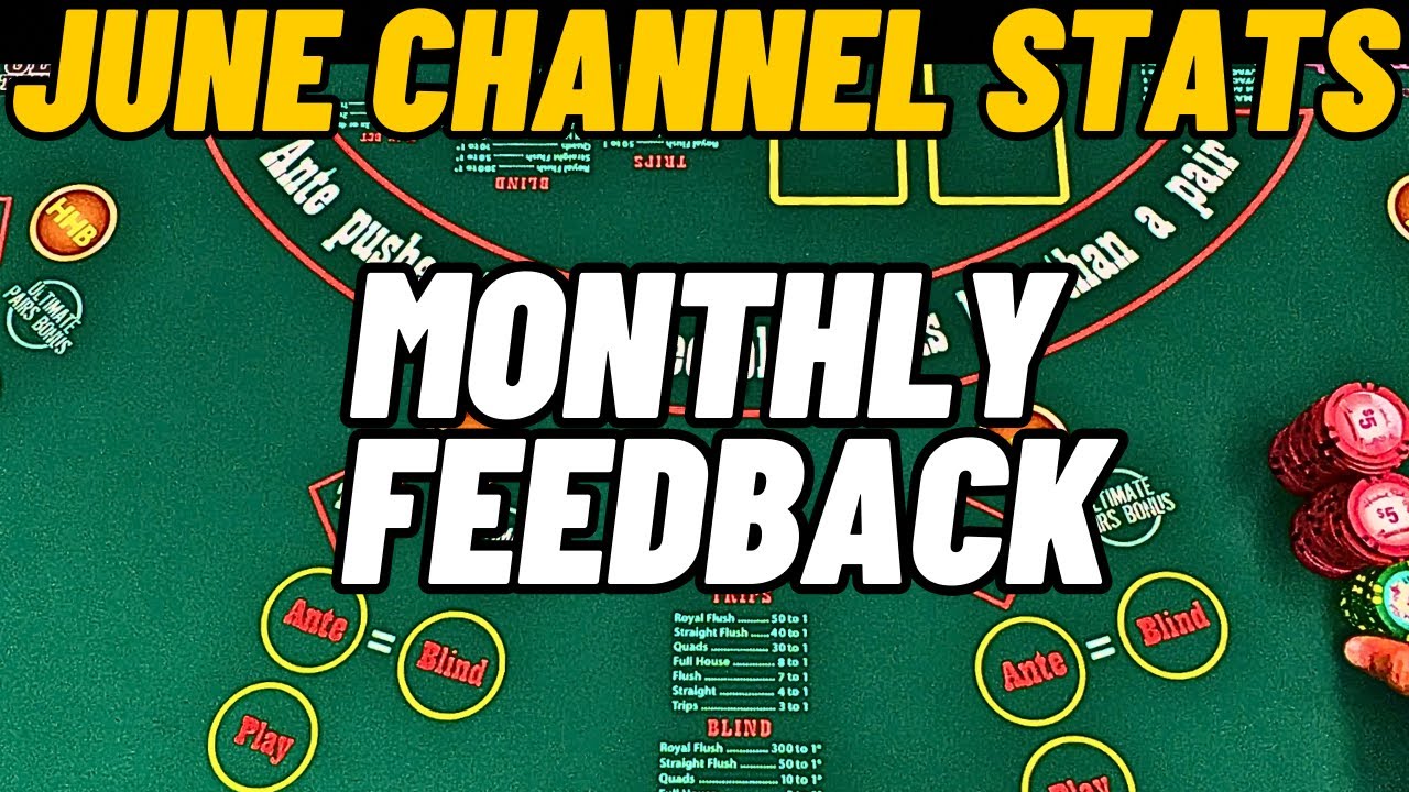 June Monthly Channel Stats, Ideas and Feedback - YouTube