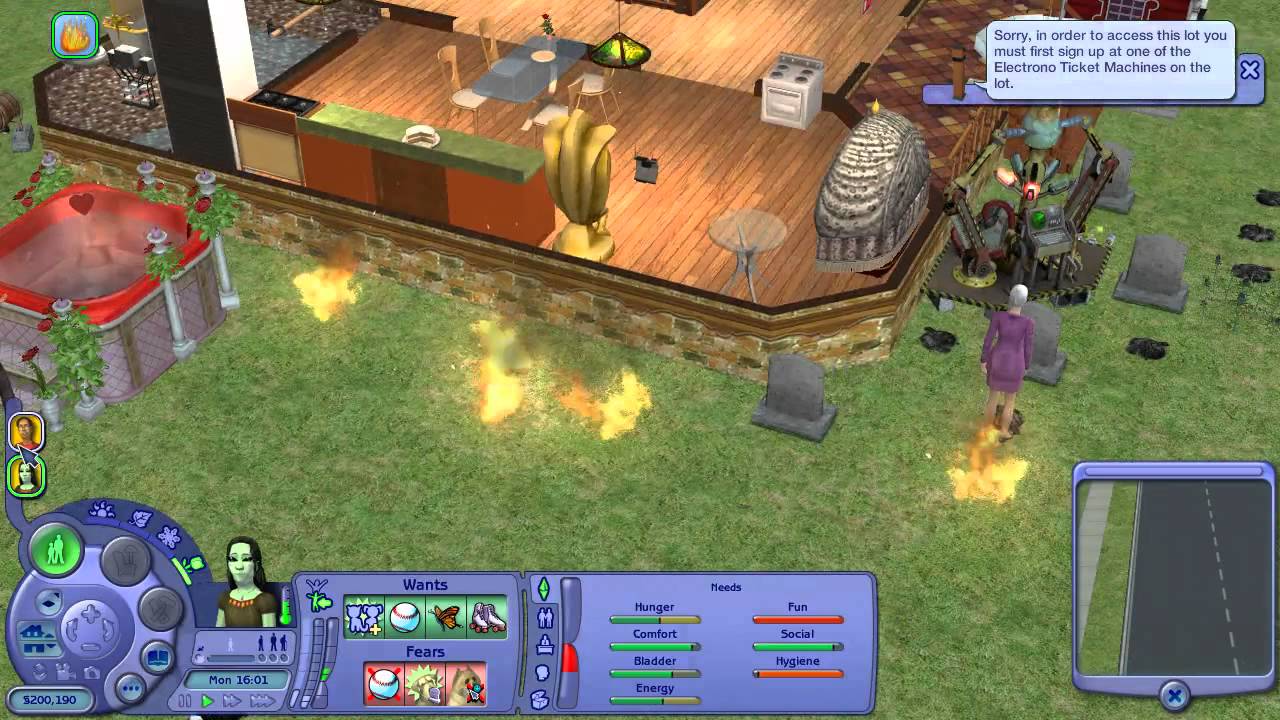 Let's Interactively Play The Sims 2 Part 257 (RIP Part 3 of 3) - YouTube