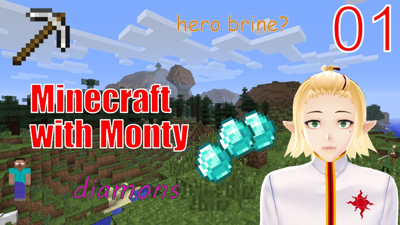 Minecraft with Monty 🔆 01 [ARCHIVE] - YouTube