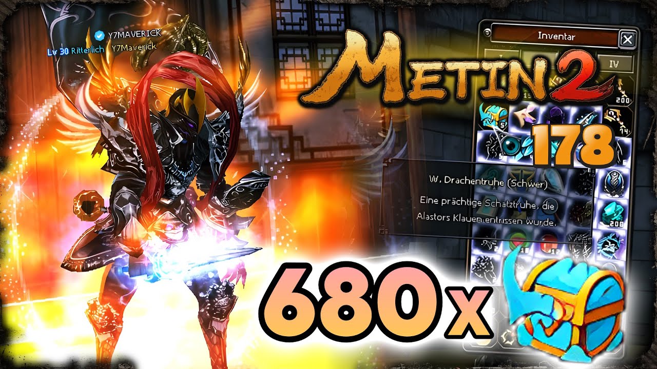 Metin2 DE [178] - 680x Alastor-Truhe & Aufhebepet nutzen! - YouTube