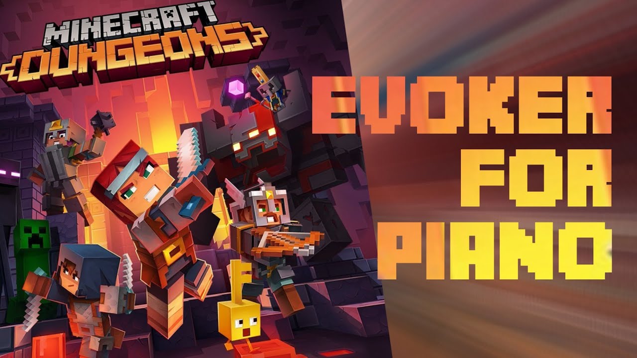 Evoker (from Minecraft Dungeons) - Piano Transcription - YouTube