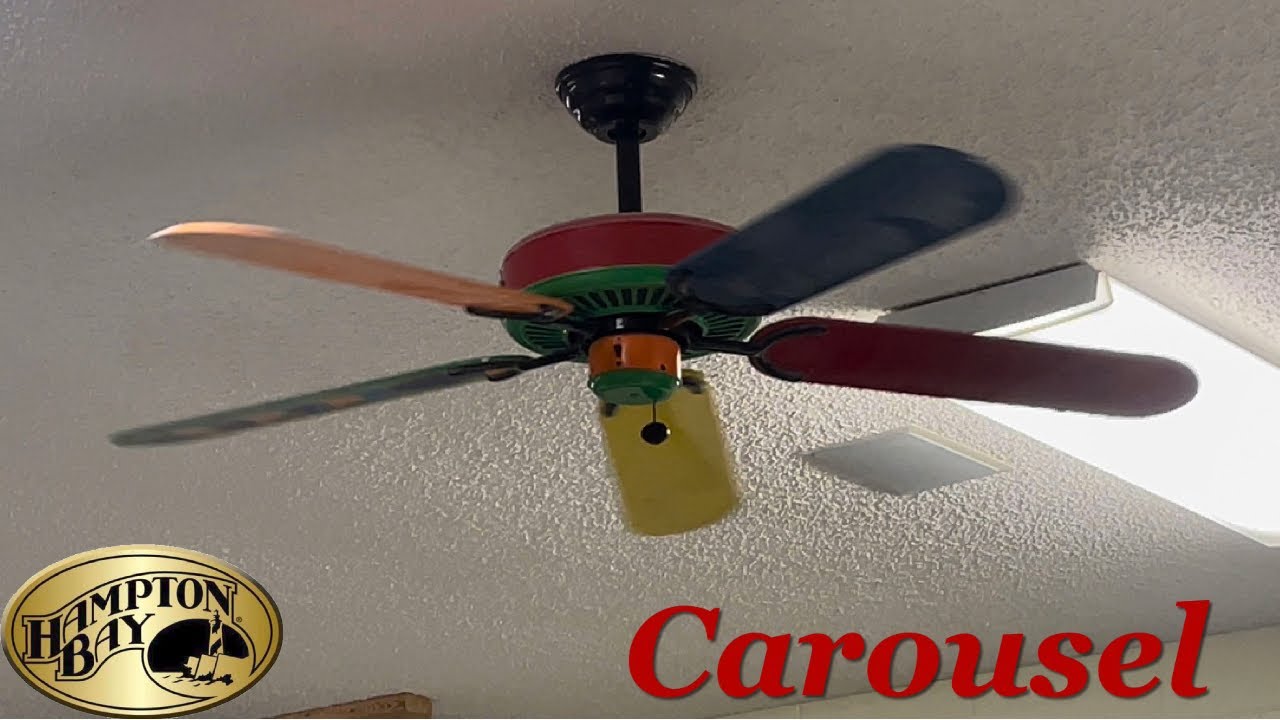 52” Hampton Bay Carousel ceiling fans (3,4, and 5-6) (2023 Remake ...