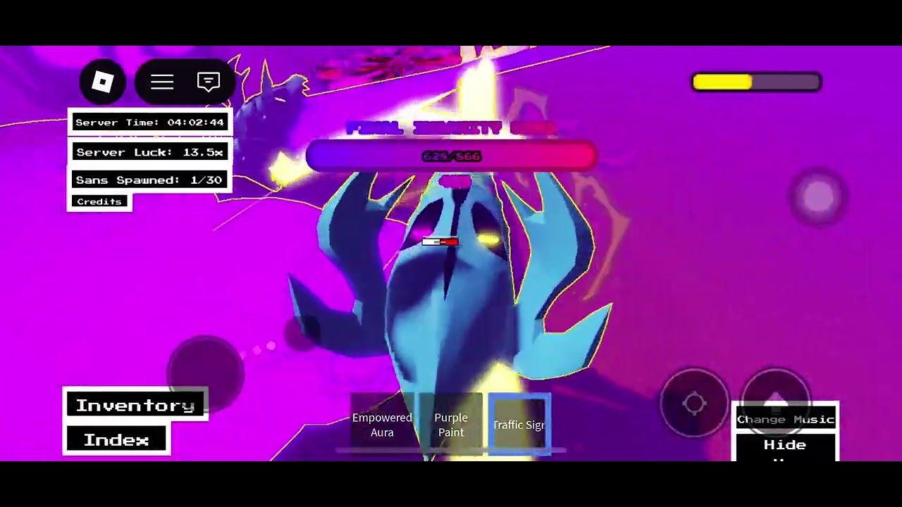 Final Insanity Sans Obtained (1/290660) - Megaversal.rng !REWORKED ...