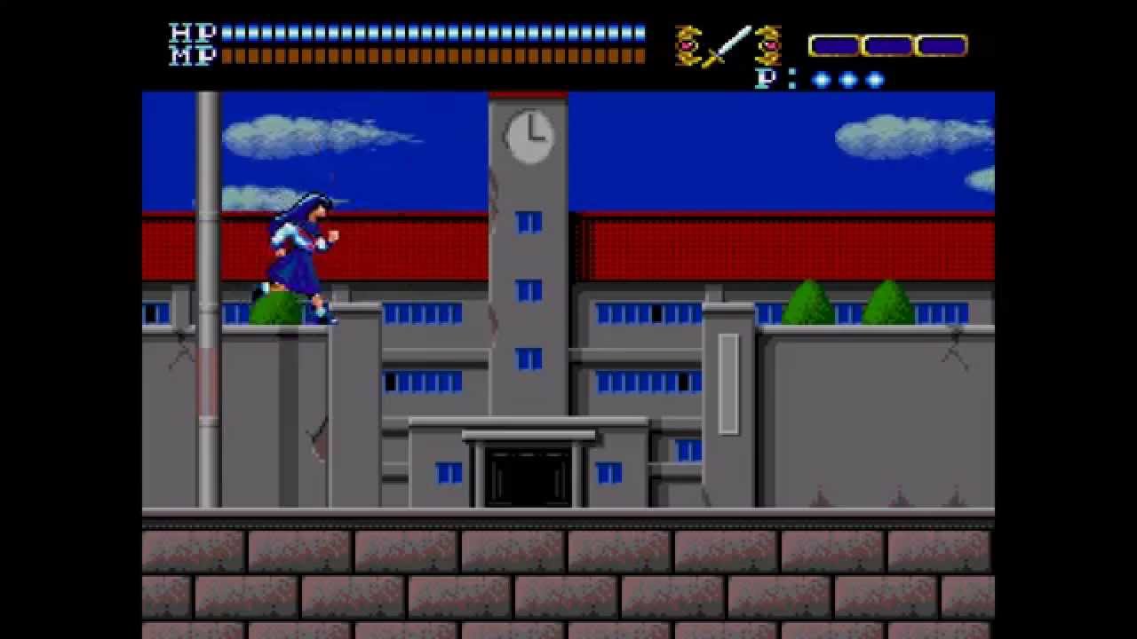 Valis: The Fantasm Soldier ... (Sega Genesis) Gameplay - YouTube