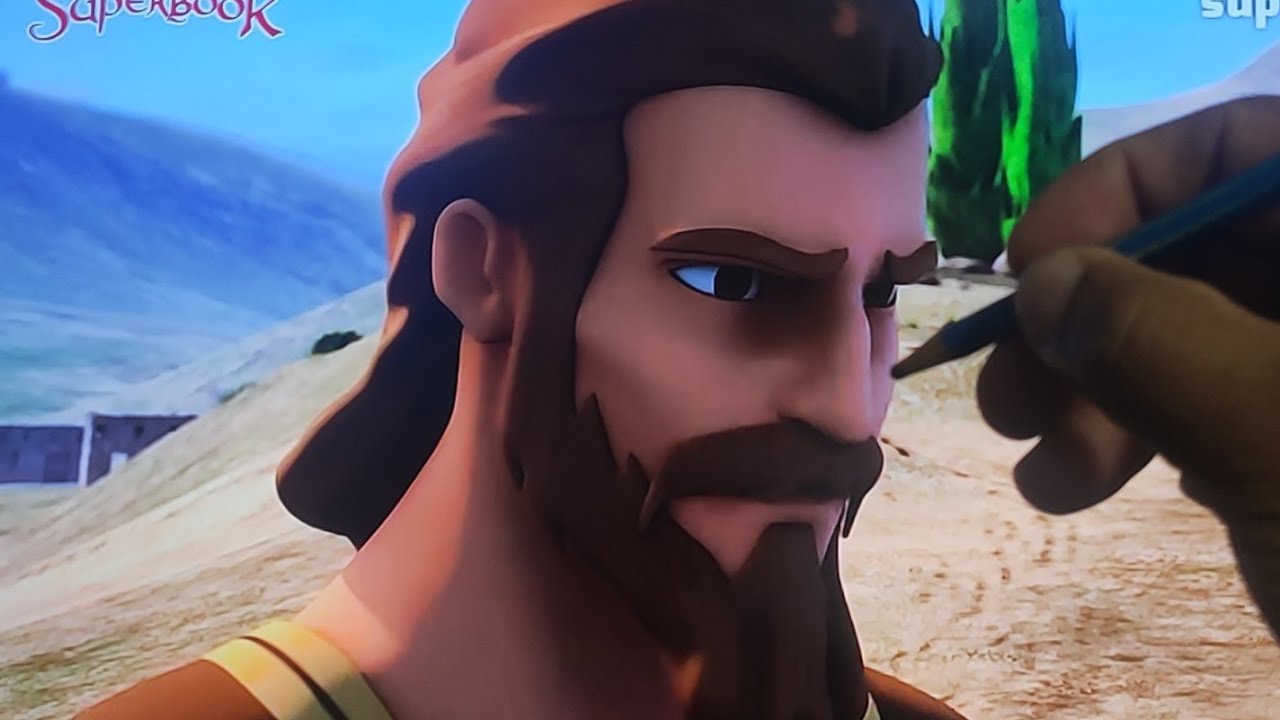 How to draw Nehemiah from Superbook ️| Real Time - YouTube