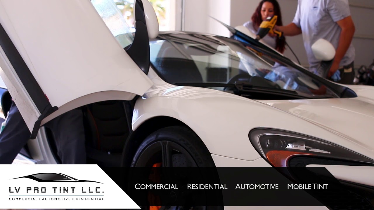 McLaren High End Automotive Window Film & Tinting Application LV Pro ...