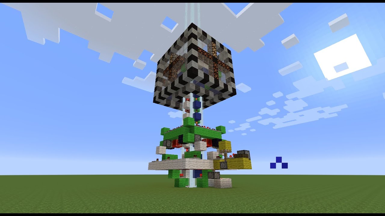 Minecraft Tutorial #7: Functional Clock Tower - Daily Reset - YouTube