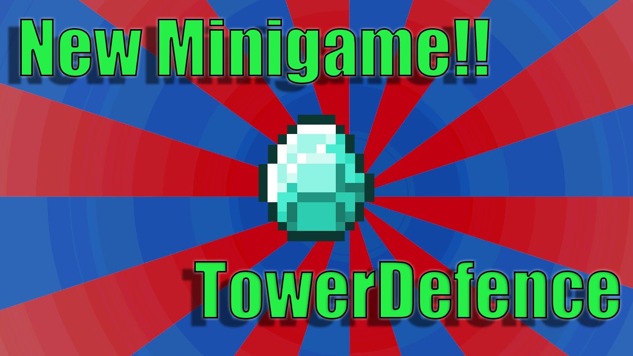 NEW MINECRAFT MINIGAME! Tower Defense - YouTube