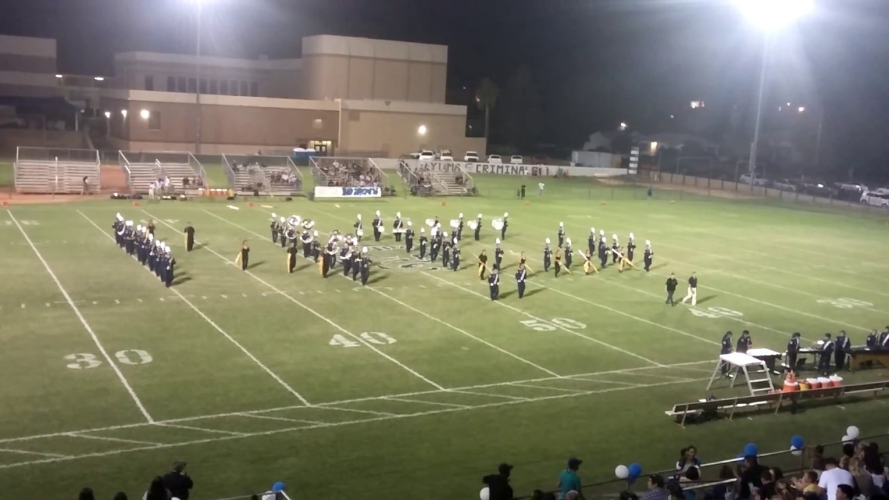 Yuma high school halftime show - YouTube