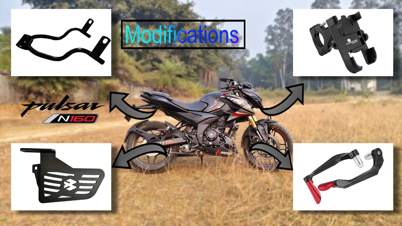My N160 Bike Modifications: What I Upgraded & Changed! - YouTube